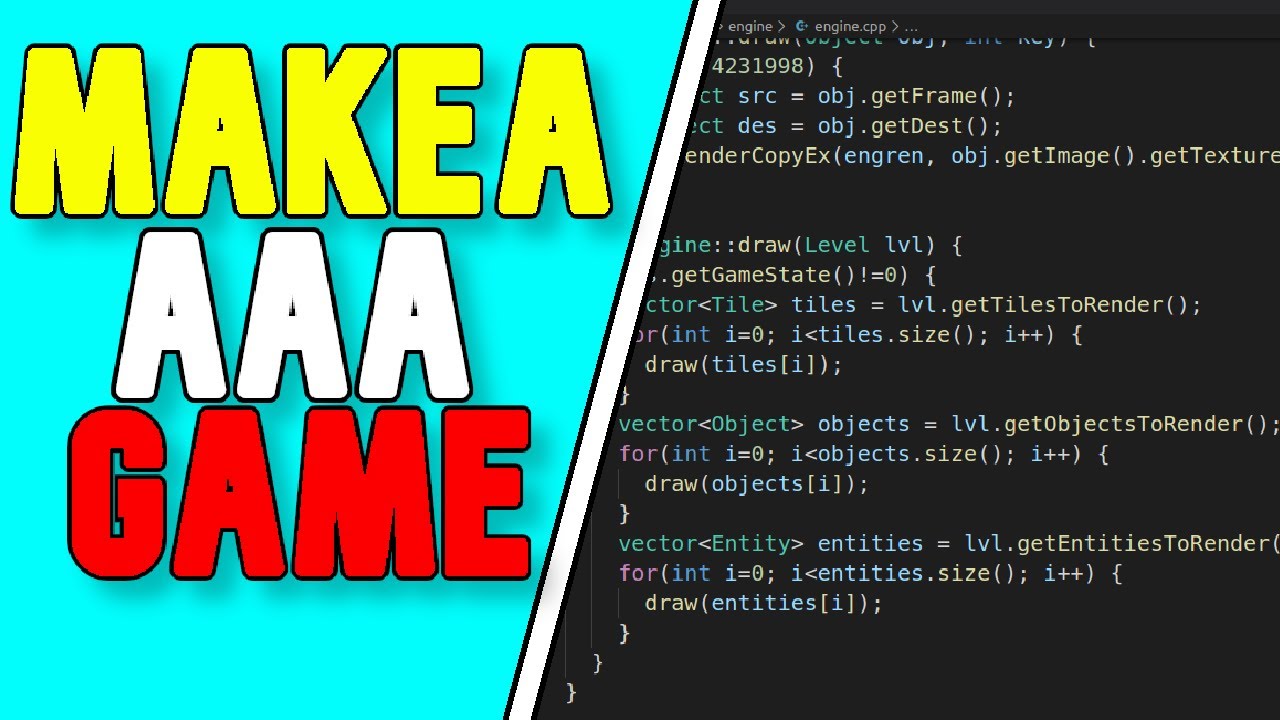 I Made A Triple A Game!! - YouTube
