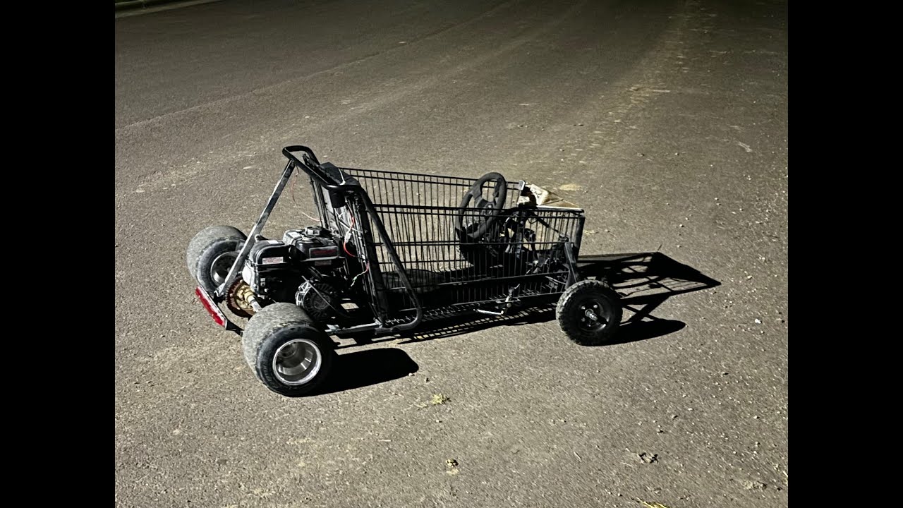 Building a Shopping Kart Go Kart In 5 Minutes - YouTube