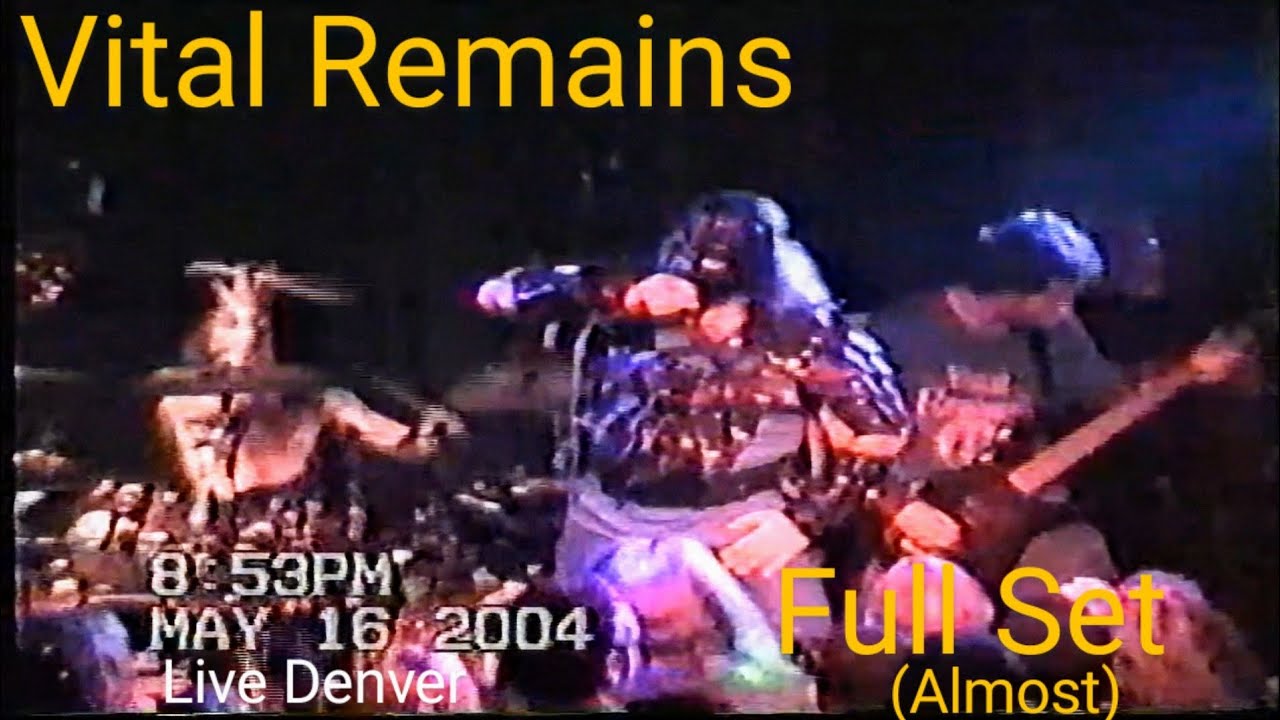 Vital Remains (Full Set Live - Rock Island, Denver CO, May 16th 2004 ...