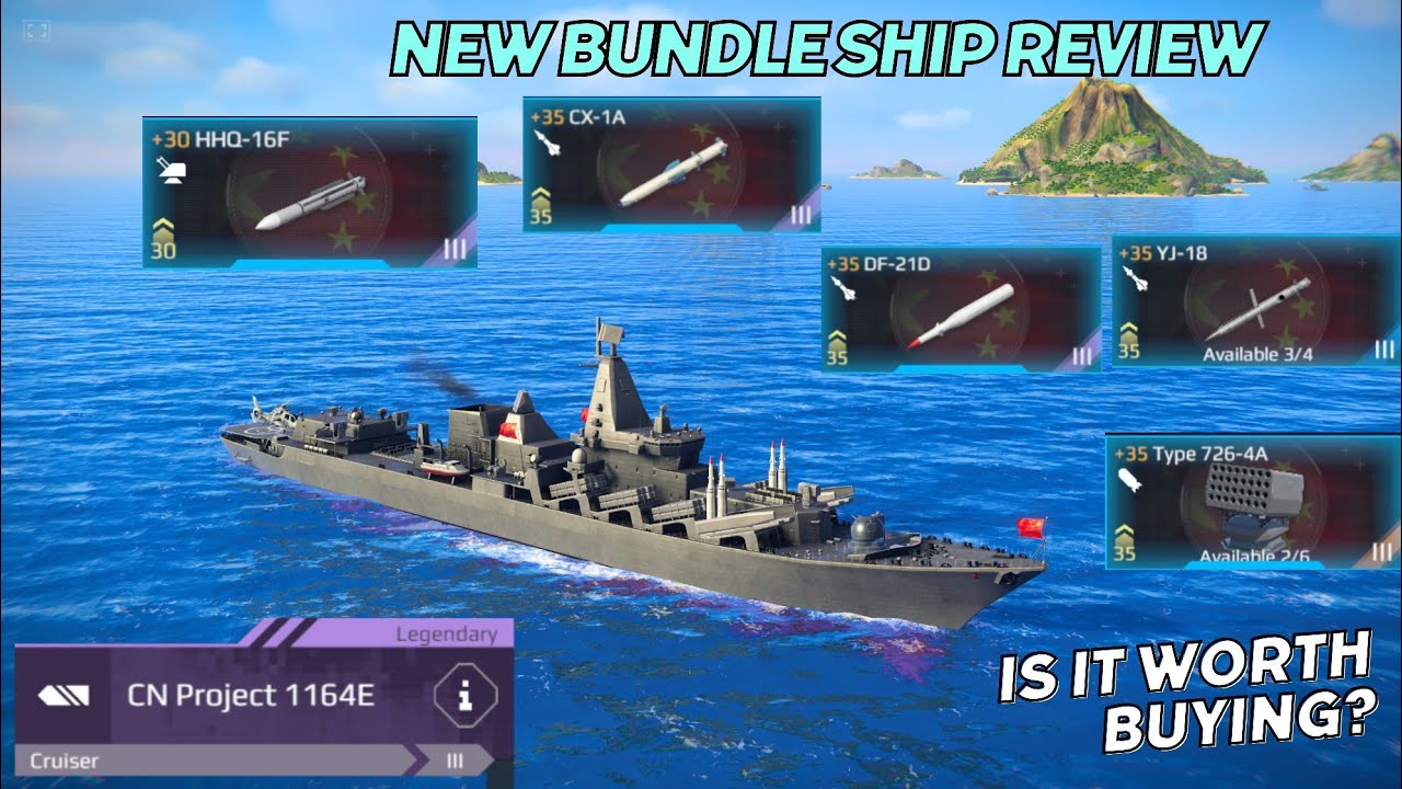 Modern Warships CN Project 1164E - New Bundle Ship Review & Gameplay ...
