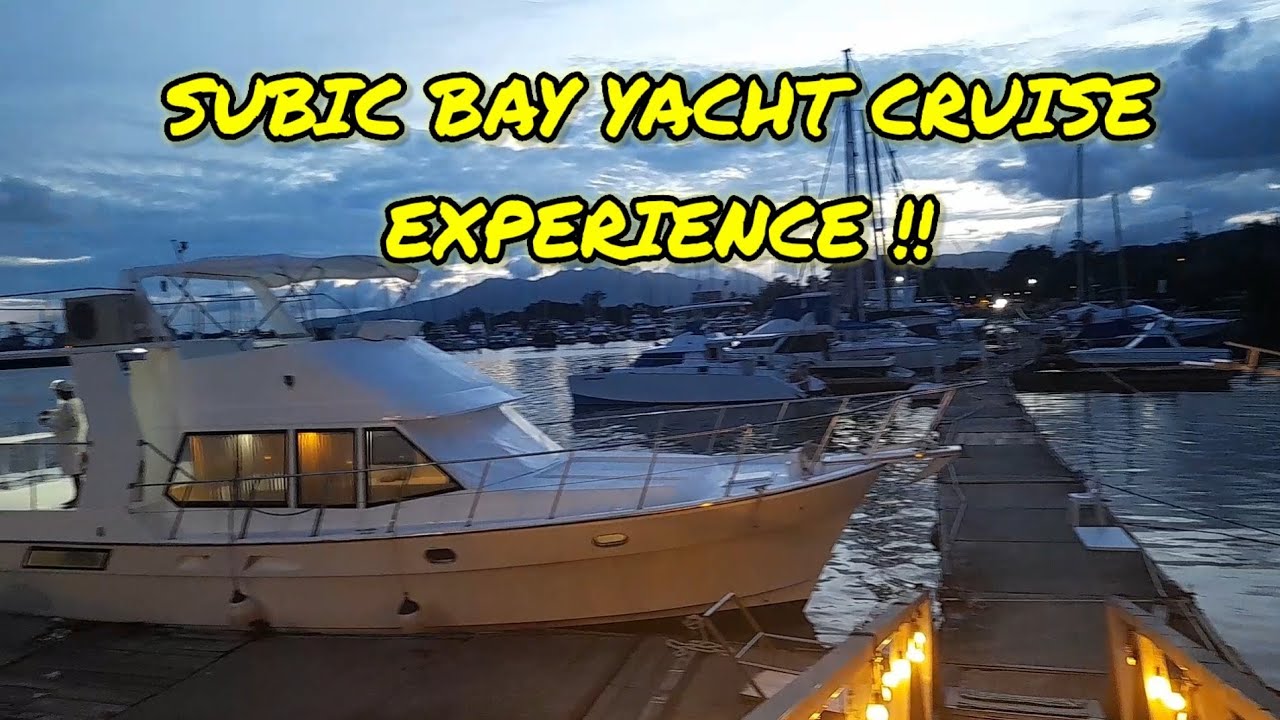 Subic Bay Zambales Yacht Cruise Experience! First time to try this ...