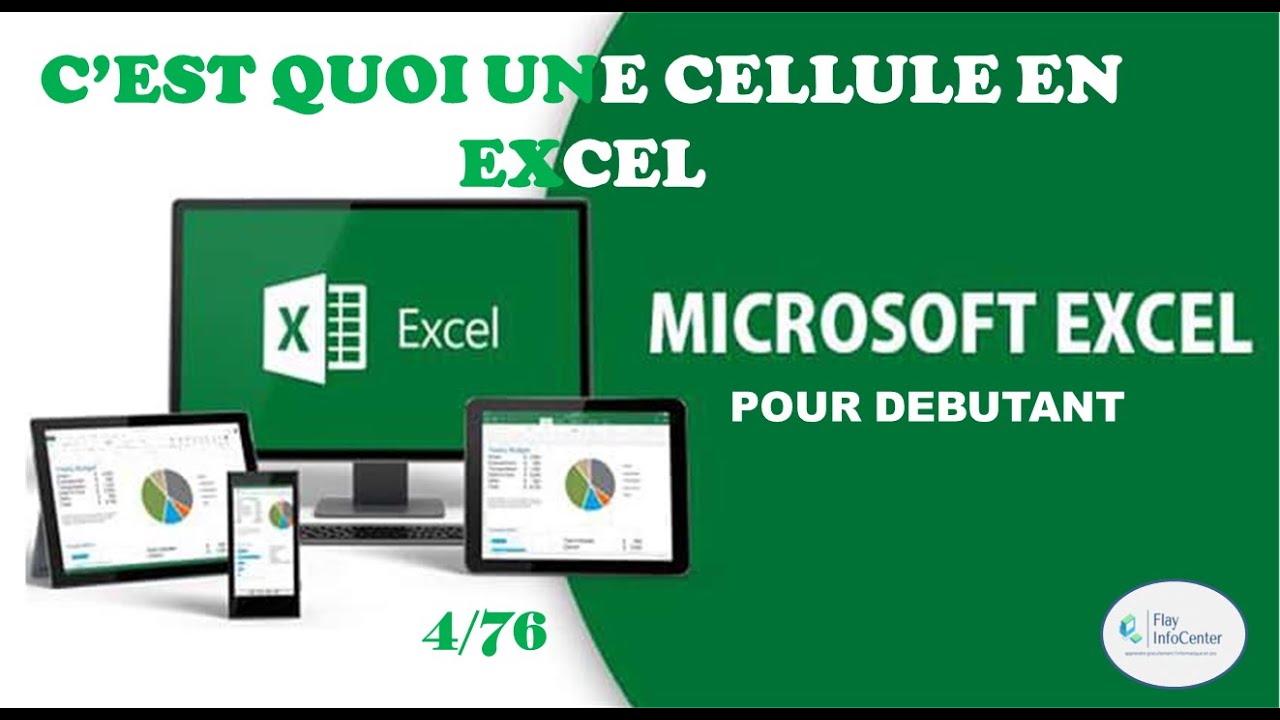 Formation en Excel pour débutant : C'est quoi une cellule dans Excel ...
