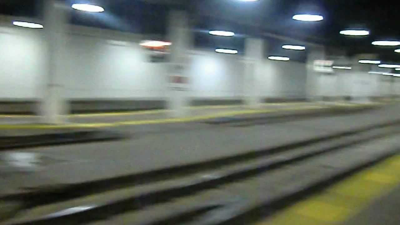 inside dock area metra side chicago union station. - YouTube