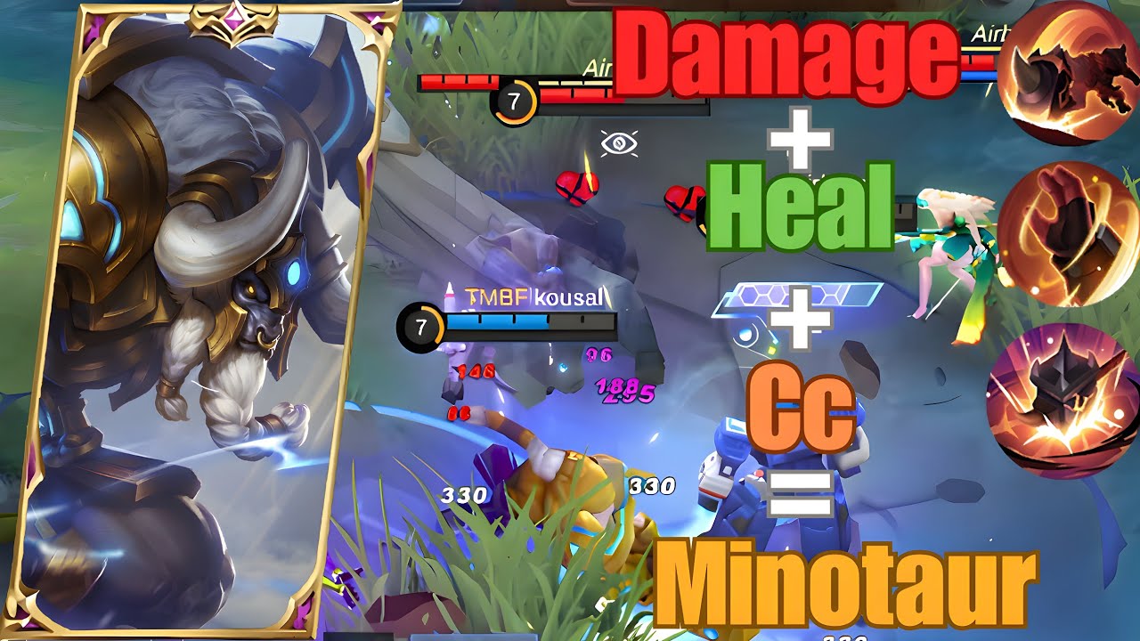 Minotaur Fury Unleashed: Making Odette and Lesley Cry! 😿 | MLBB - YouTube