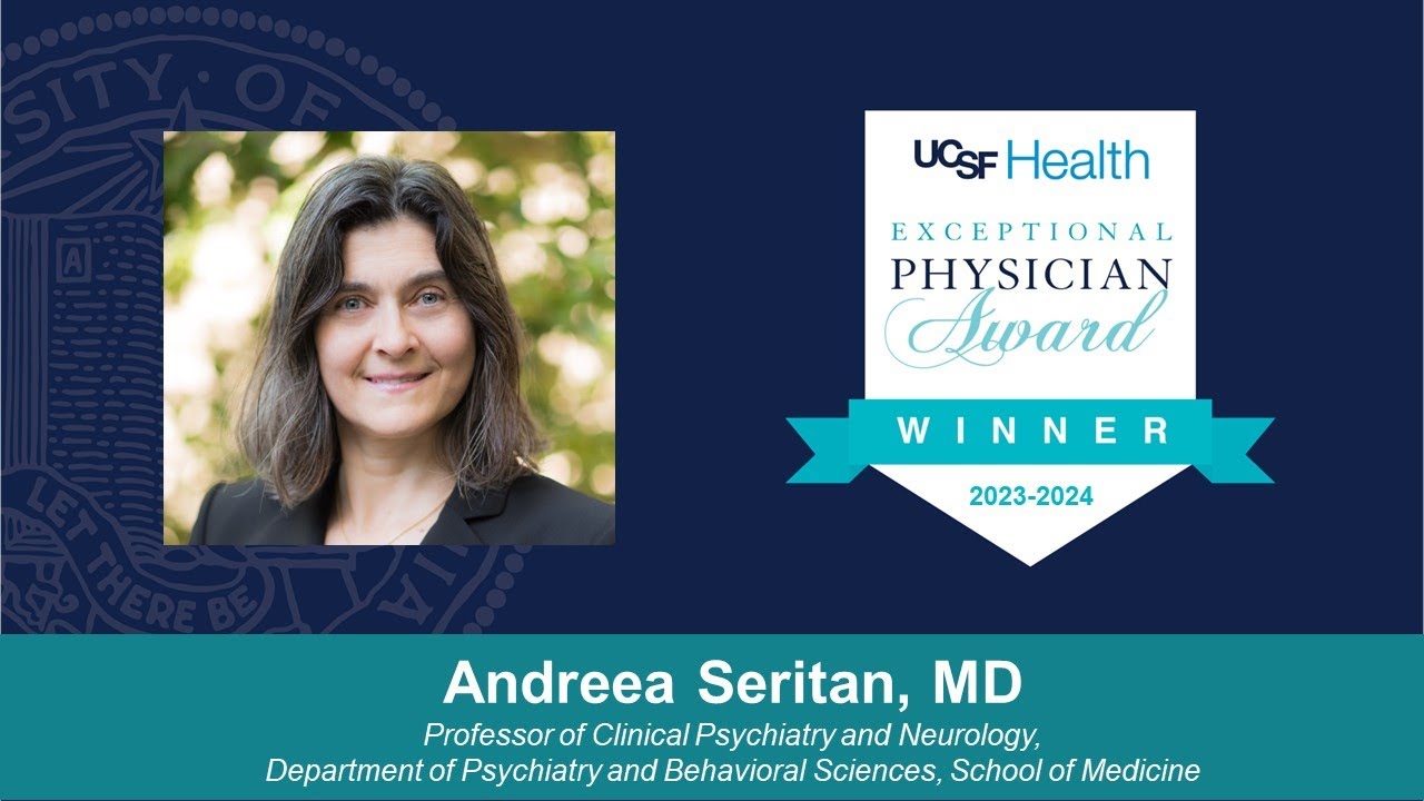 2024 Exceptional Physician Award Winner Andreea Seritan - YouTube