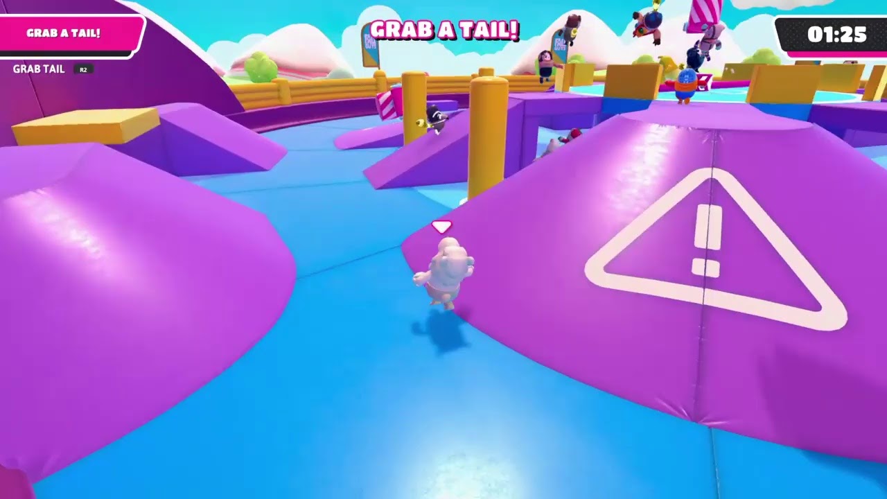 Playing as a Polar Bear in Fall Guys!!!! - YouTube