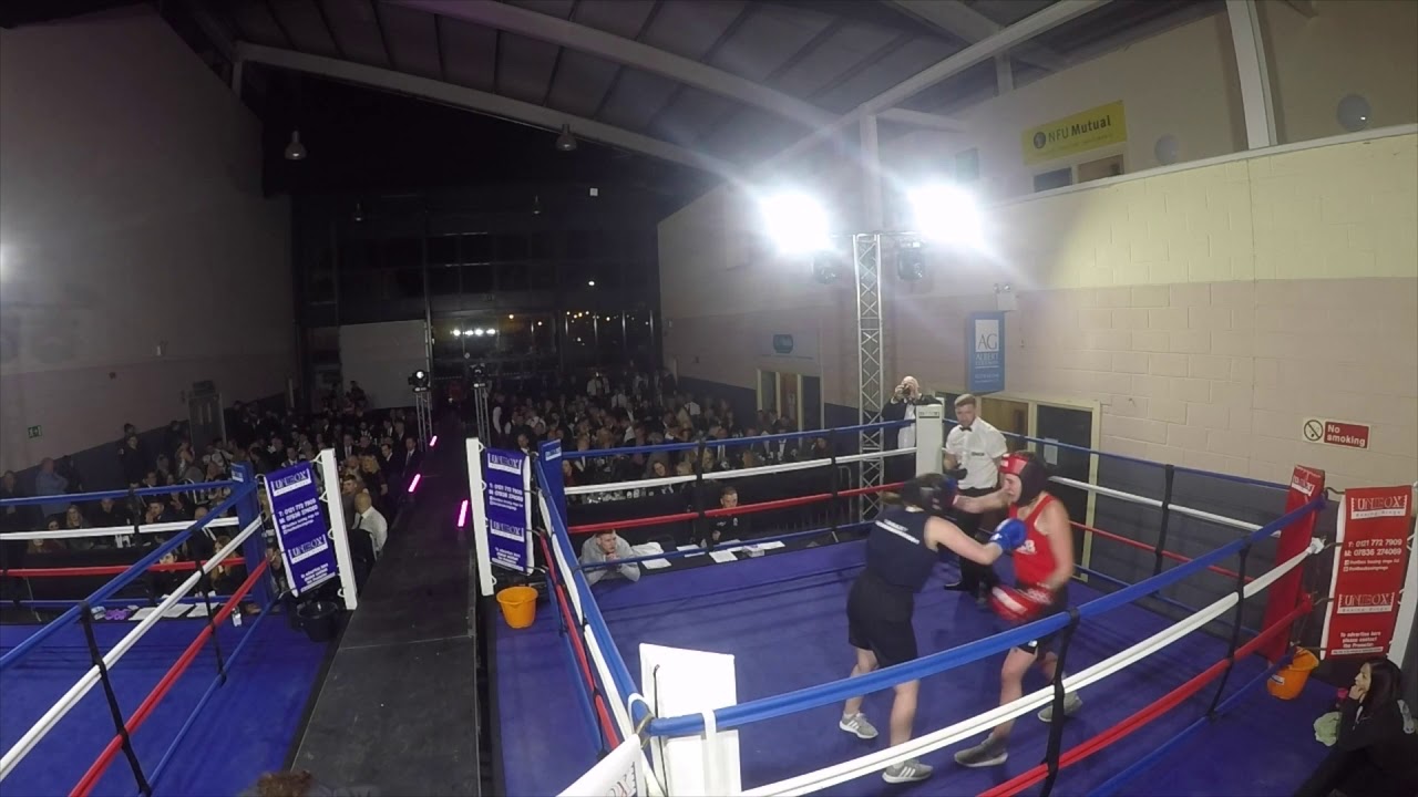 Ultra White Collar Boxing | Weston Super Mare | Poppy Linton Vs Sally ...