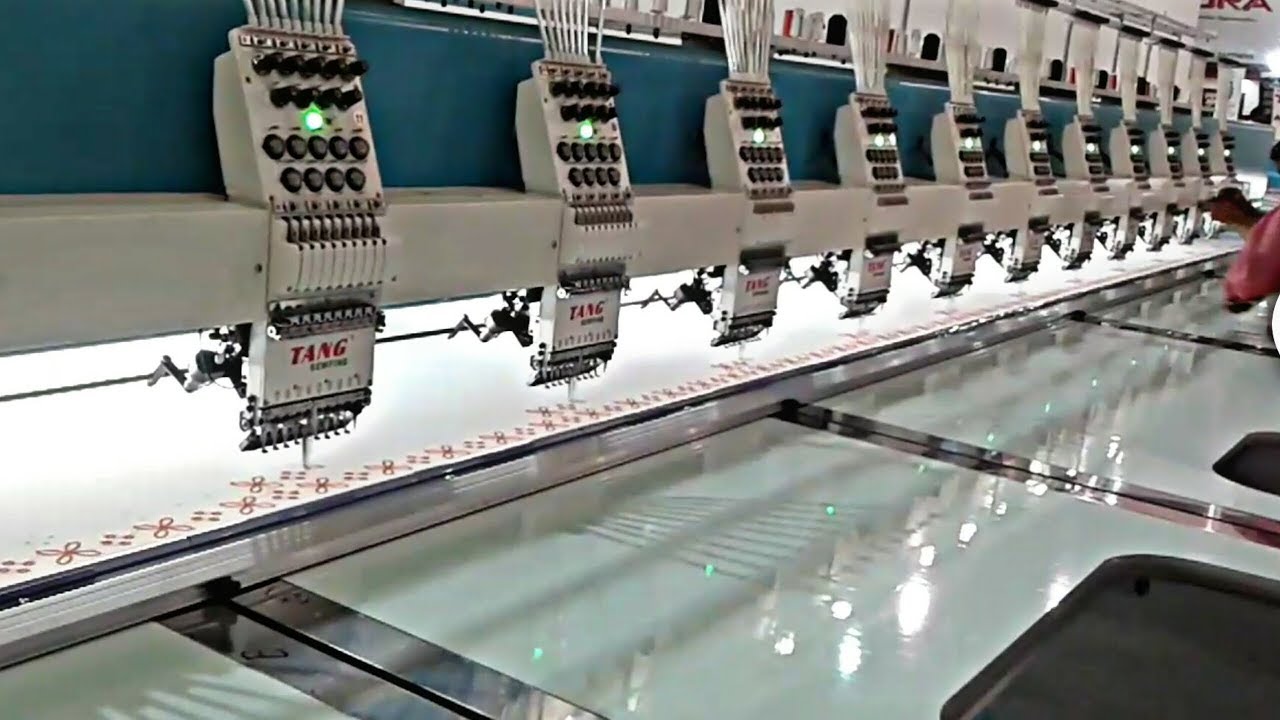 Robotic threading, Automatic threading, Types of threads on a clothes ...