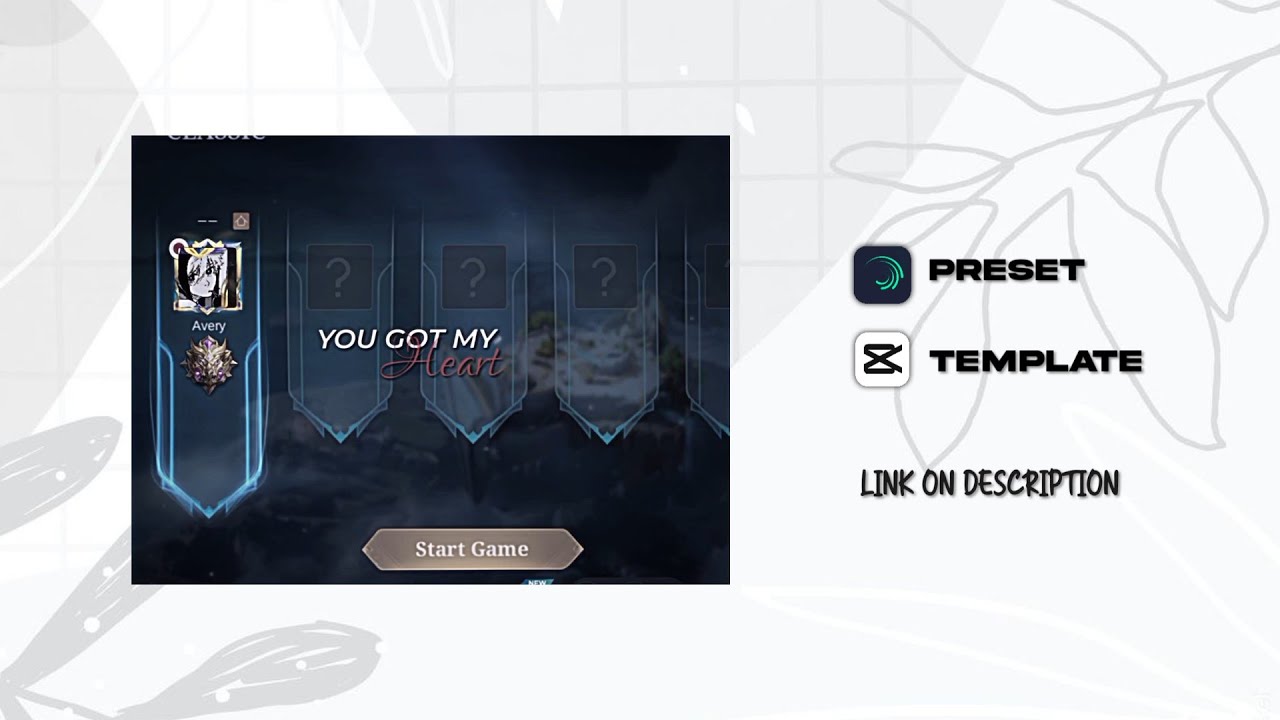 am preset and cc template - mlbb edit collide - YouTube