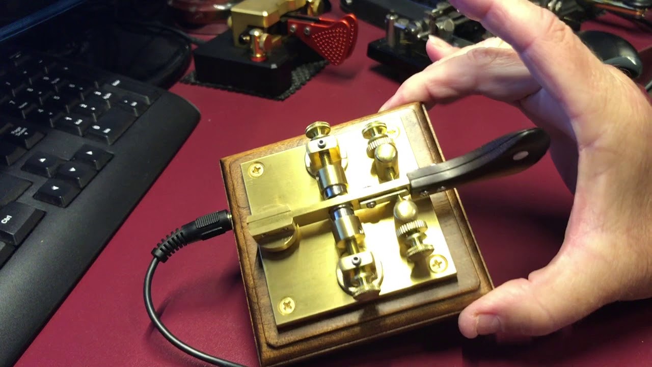 W1SFR Mark 1 Magnetic Single Lever Paddle - YouTube