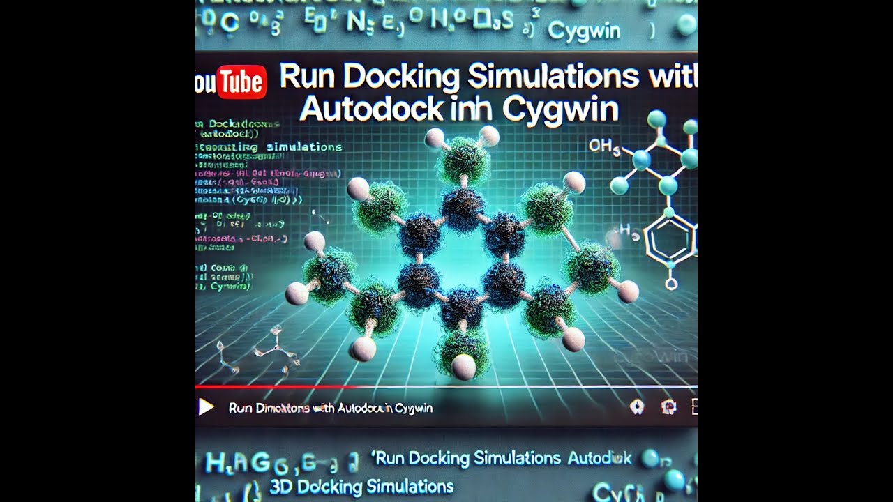 Run Docking Simulations with AutoDock in Cygwin: Step-by-Step Guide for ...