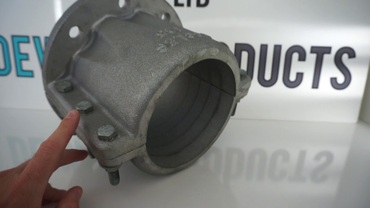 Muff Couplings Australia | Dewater Products Pty Ltd - YouTube