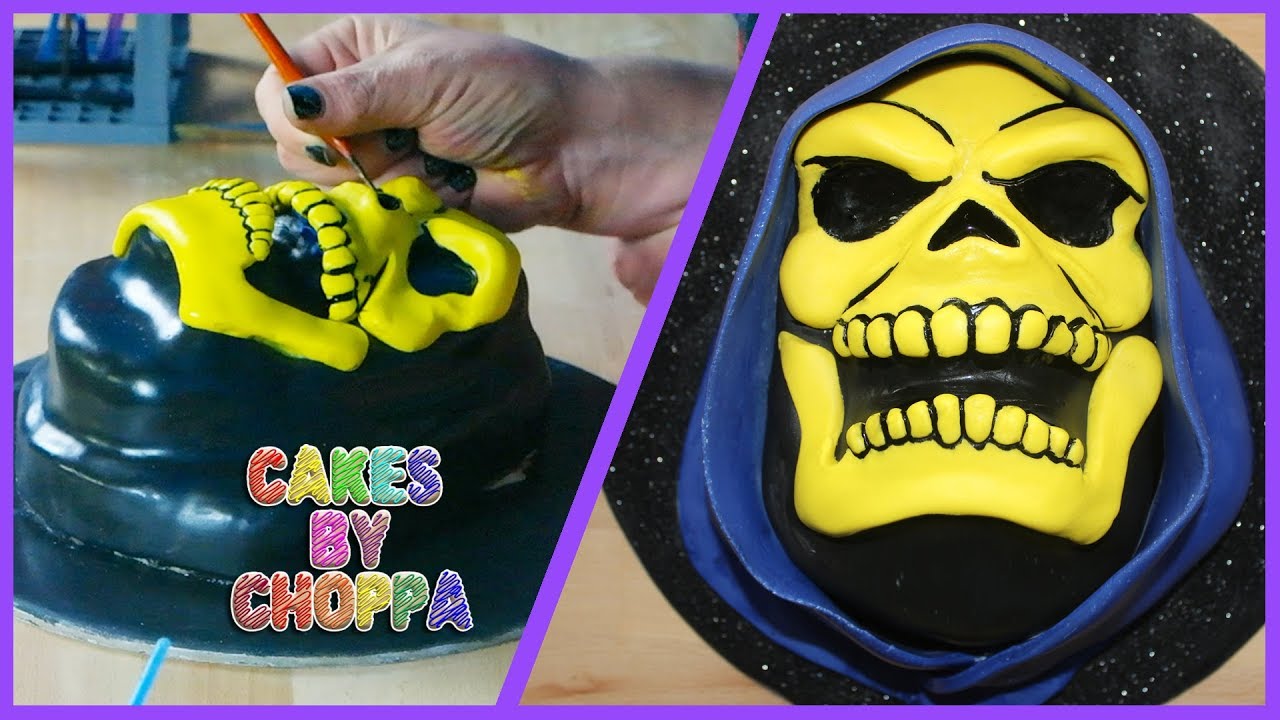 EPIC SKELETOR CAKE - HE-MAN (How To) - YouTube