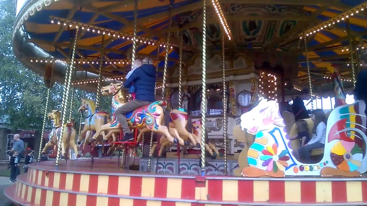 46 key Bruder/Chiappa organ and Gallopers - Bressingham steam museum ...