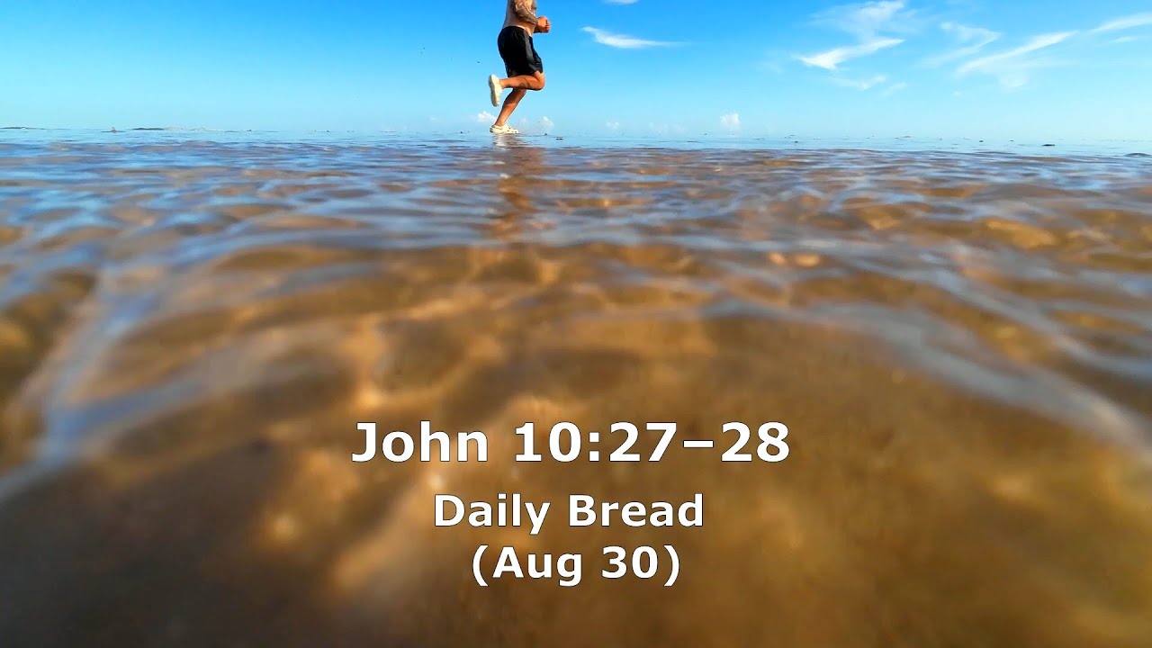 Daily Bread: Aug 30 - John 10:27–28 - YouTube