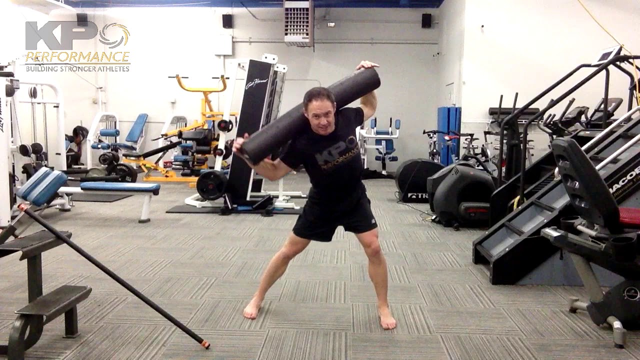 Mobility Lateral Lunge Chest Opener - YouTube