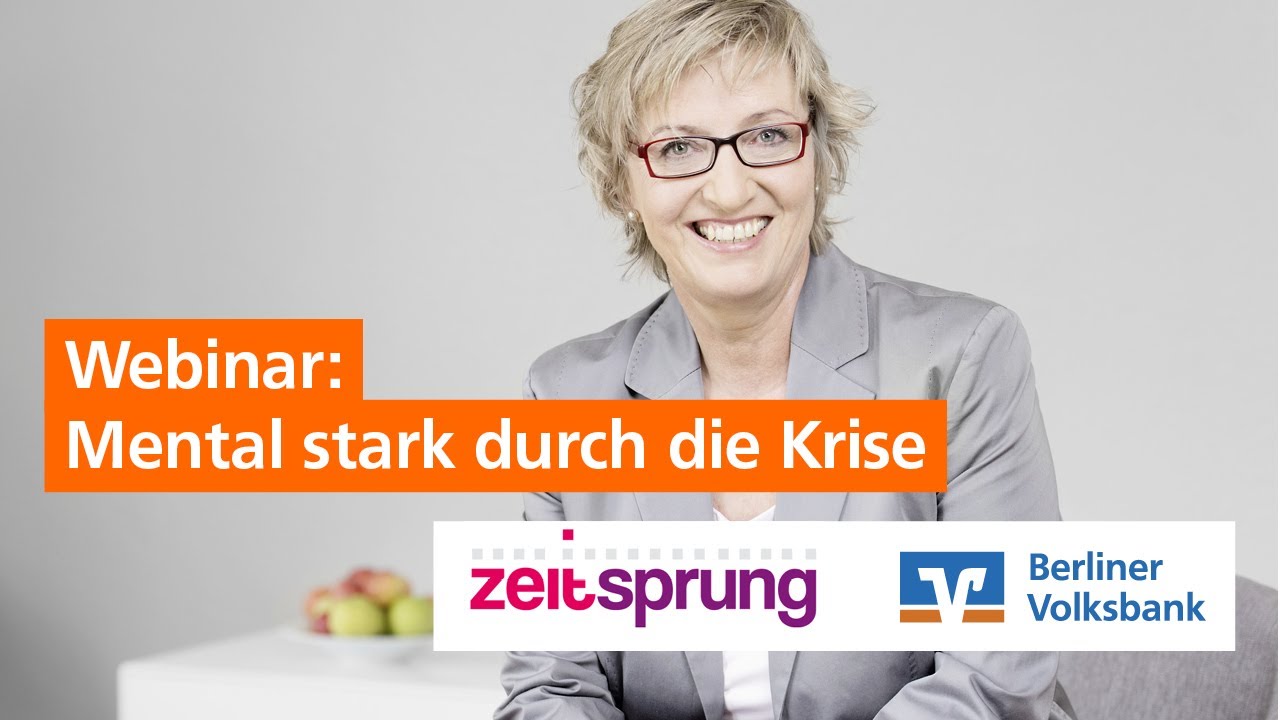 Mental stark durch die Krise - Webinar mit Kathrin Scheel - YouTube