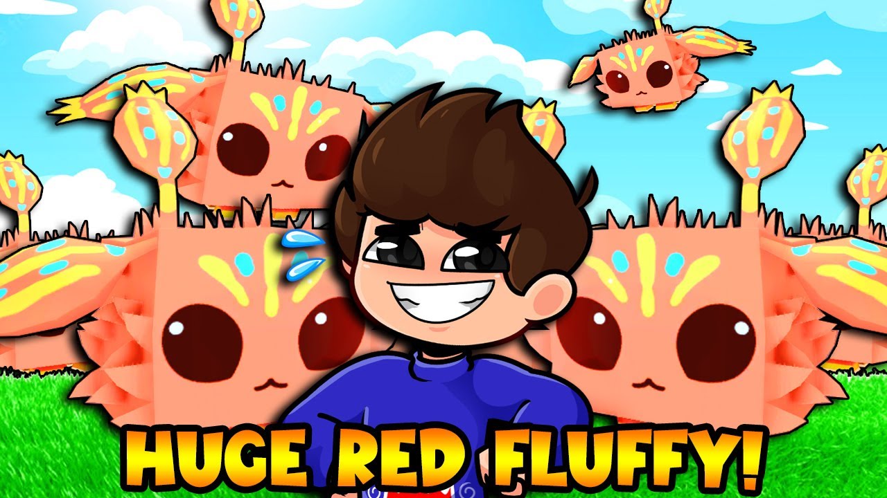 ME SALEN TODAS ESTAS HUGE RED FLUFFY EN PETS GO DE ROBLOX!!! - YouTube