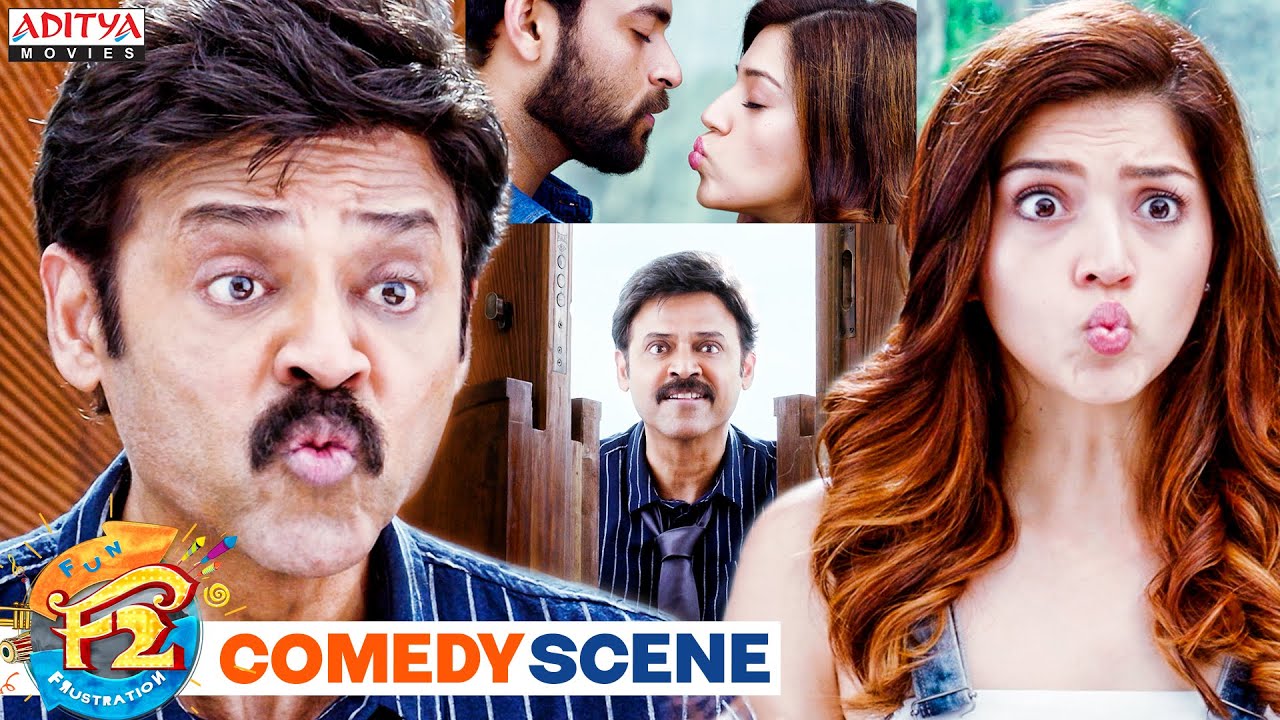 F2 Ultimate Comedy Scenes | Venkatesh | Varuntej | Tamannaah | Mehreen ...