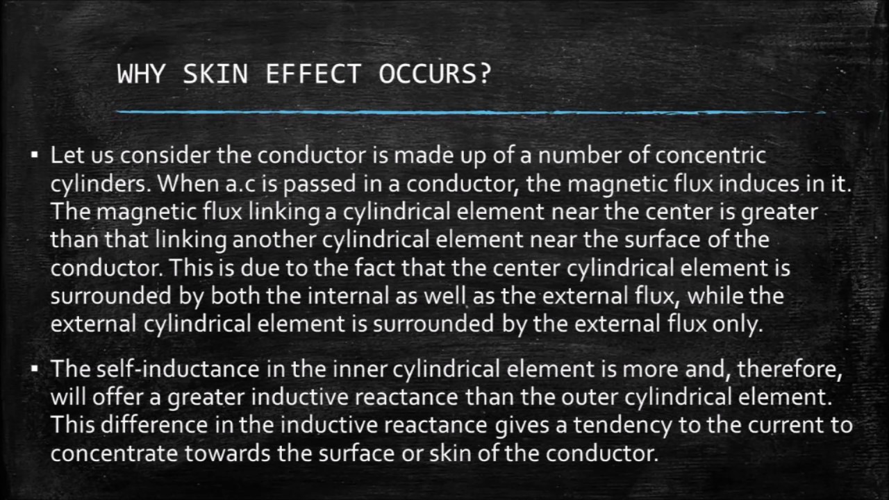 WHAT IS SKIN EFFECT - YouTube