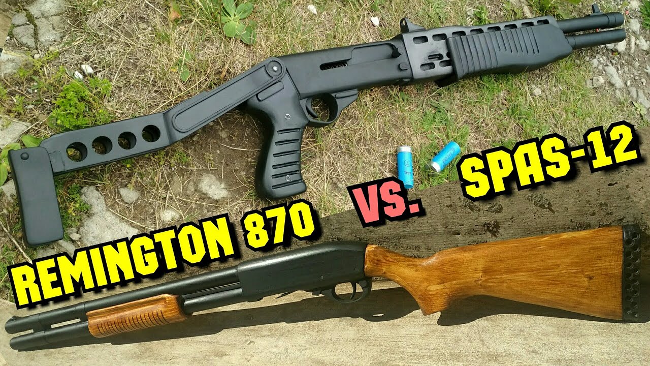 Ремингтон 870 против СПАС-12 Какой дробовик легче сделать? l Remington ...