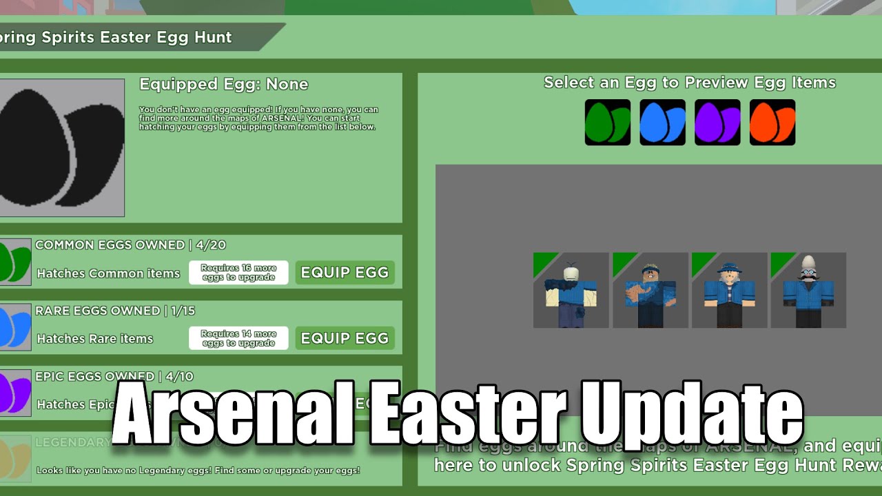 🔴 LIVE 🔴Playing Roblox Arsenal Easter Update + 1v1s - YouTube
