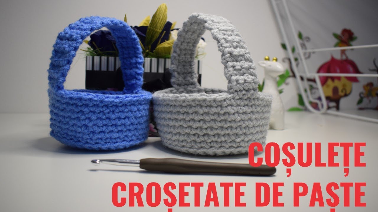 COSULET CROSETAT DE PASTE | TUTORIAL DE CROSETAT - YouTube