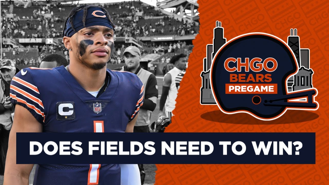 Chicago Bears vs Detroit Lions: Does Justin Fields need to start winning? | CHGO Bears Pregame ...