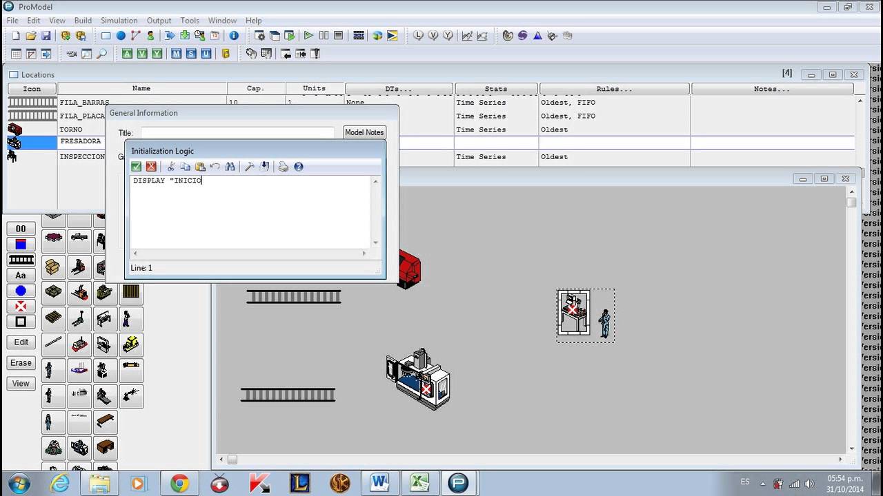 Tutorial Promodel Ejercicio 20 - YouTube