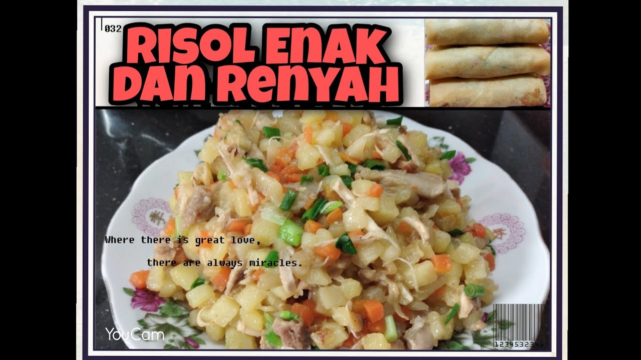 RISOL ISI KENTANG YANG ENAK DAN RENYAH || RESEP TKW HONGKONG - YouTube