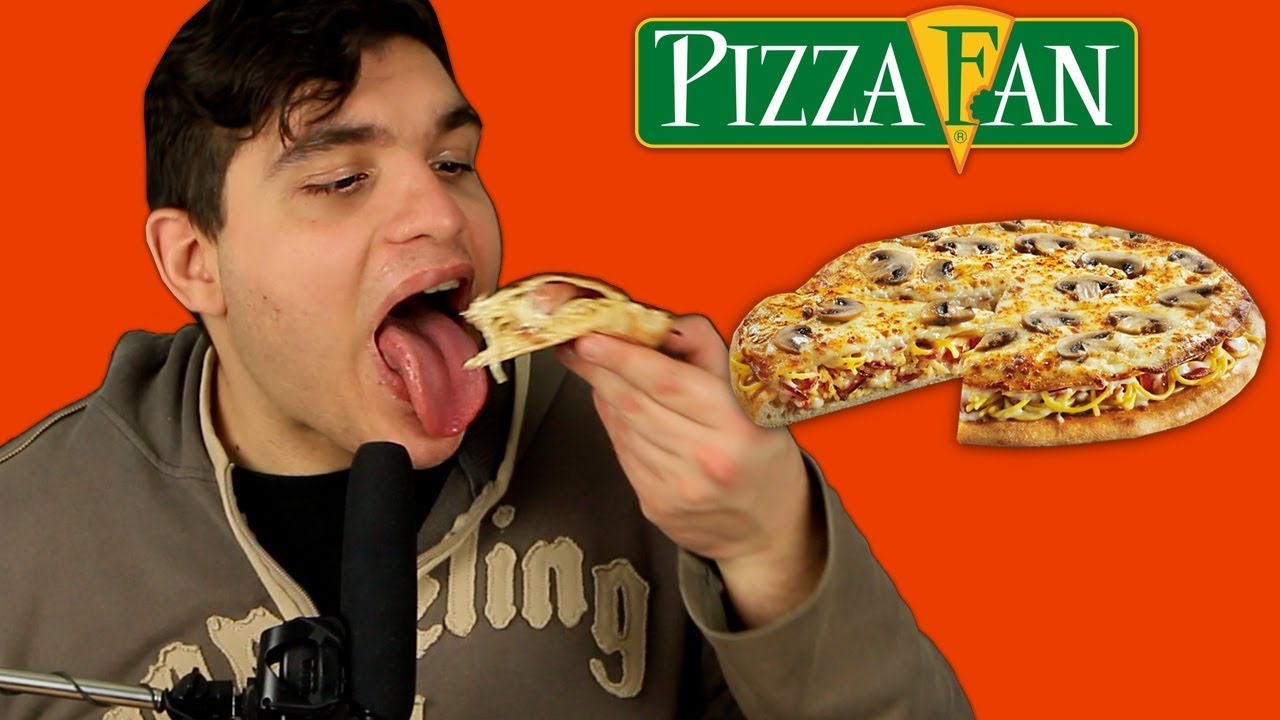 ΔΟΚΙΜΑΖΩ PIZZA FAN ΠΙΤΣΑ CARBONARA | ΣΟΥΒΛΑΚΟΣ ASMR - YouTube