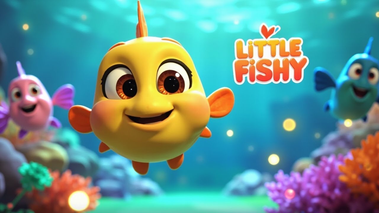 Little Fishy 🐟🎶 | Baby Shark Inspired Song for Kids and Toddlers | Fun ...