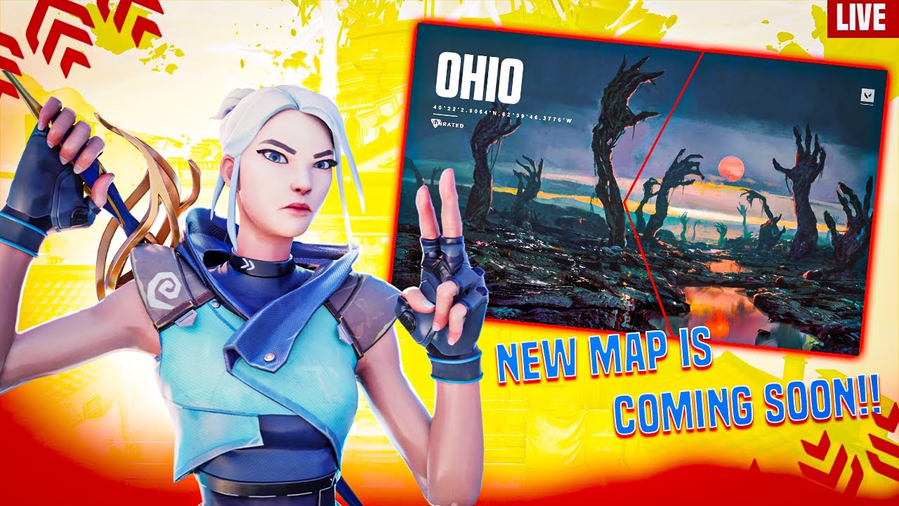 VALORANT LIVE | NAYA MAP AARA HAI DOSTO #ohio - YouTube