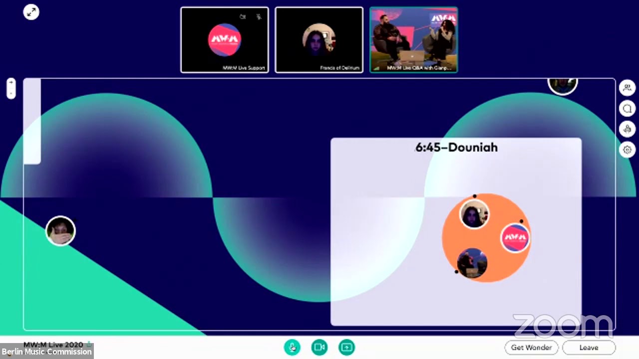 MW:M Live 2020 - Douniah - Artist Q&A Session - YouTube