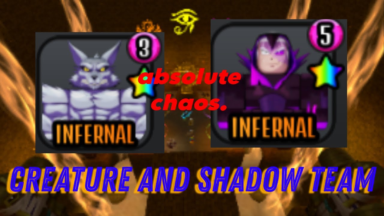 USING MY NEW CREATURE AND SHADOW TEAM AGAINST THE CRYPT KINGS... The ...