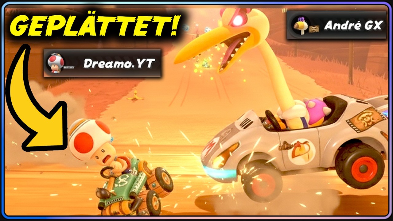 Das passiert, wenn du gegen GameXplain fährst... 😨 | Mario Kart World K ...