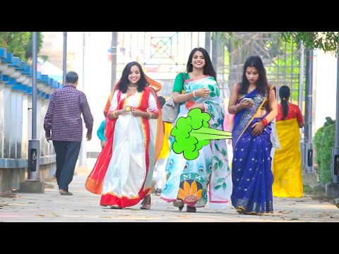 Park Farty Party FART Prank on Public part- 154😜! N2o Shreya