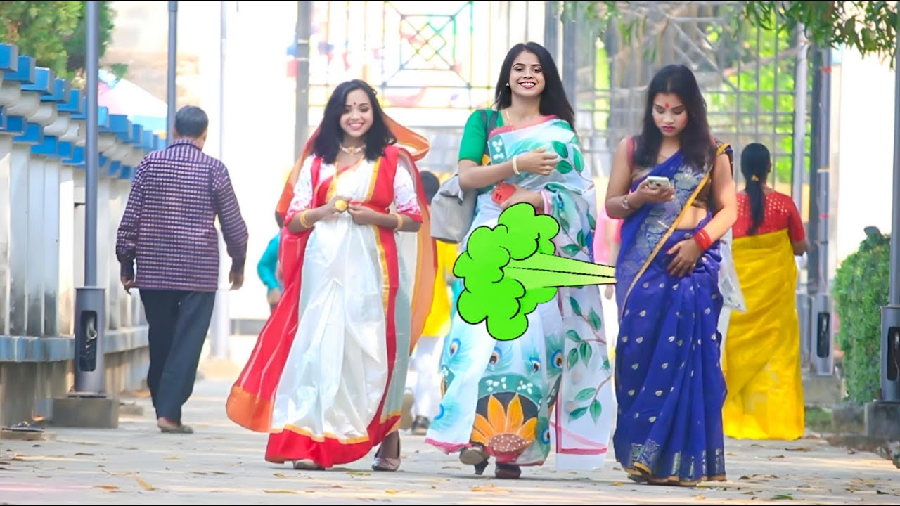 Park Farty Party FART Prank on Public part- 154😜! N2o Shreya - YouTube