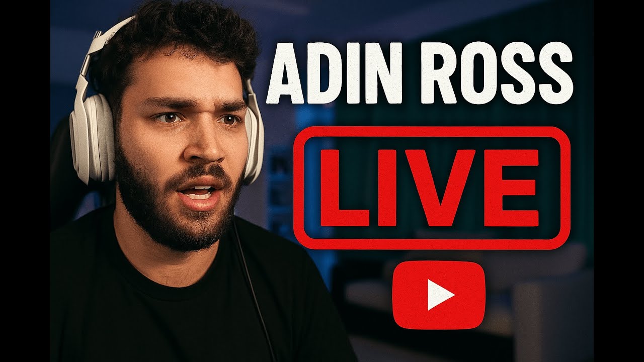 🔴 LIVE - ADIN ROSS KICK STREAM - YouTube
