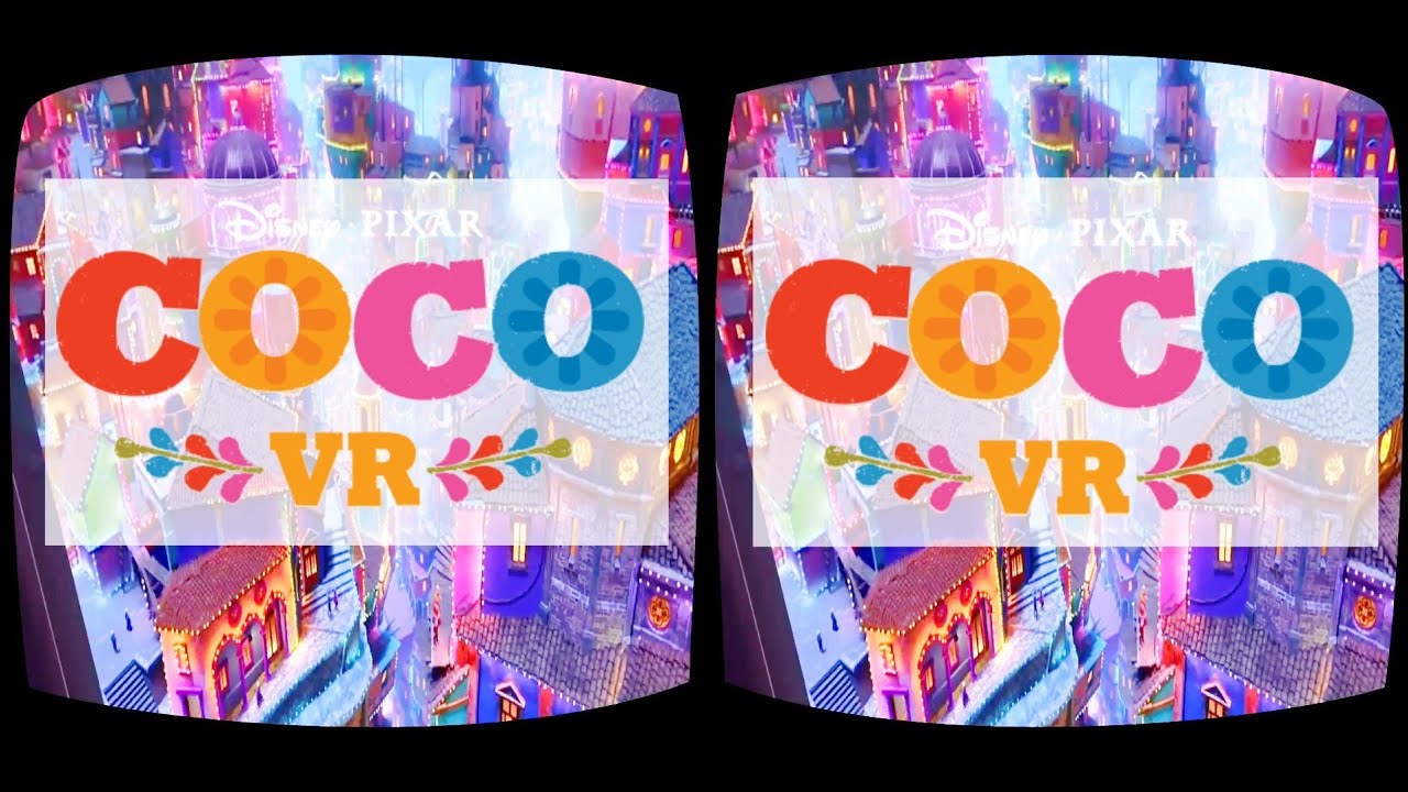 Disney Pixar COCO VR animation in cinemas 360 3D SBS Google Cardboard ...