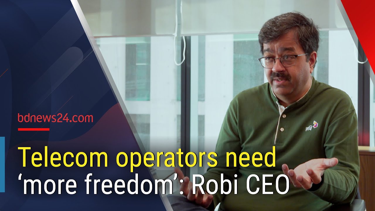 Telecom operators need ‘more freedom’: Robi CEO | @bdnews24 - YouTube