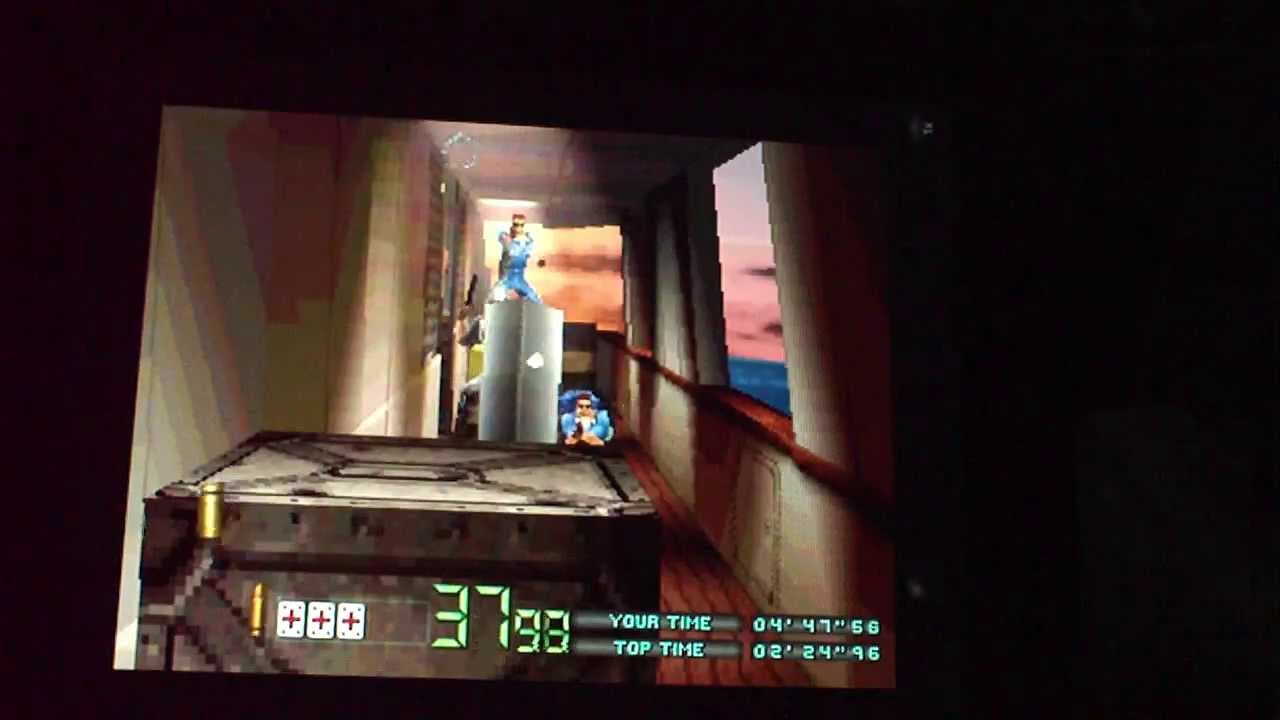 PSX4all Emulator TIME CRISIS II on the IPAD - YouTube