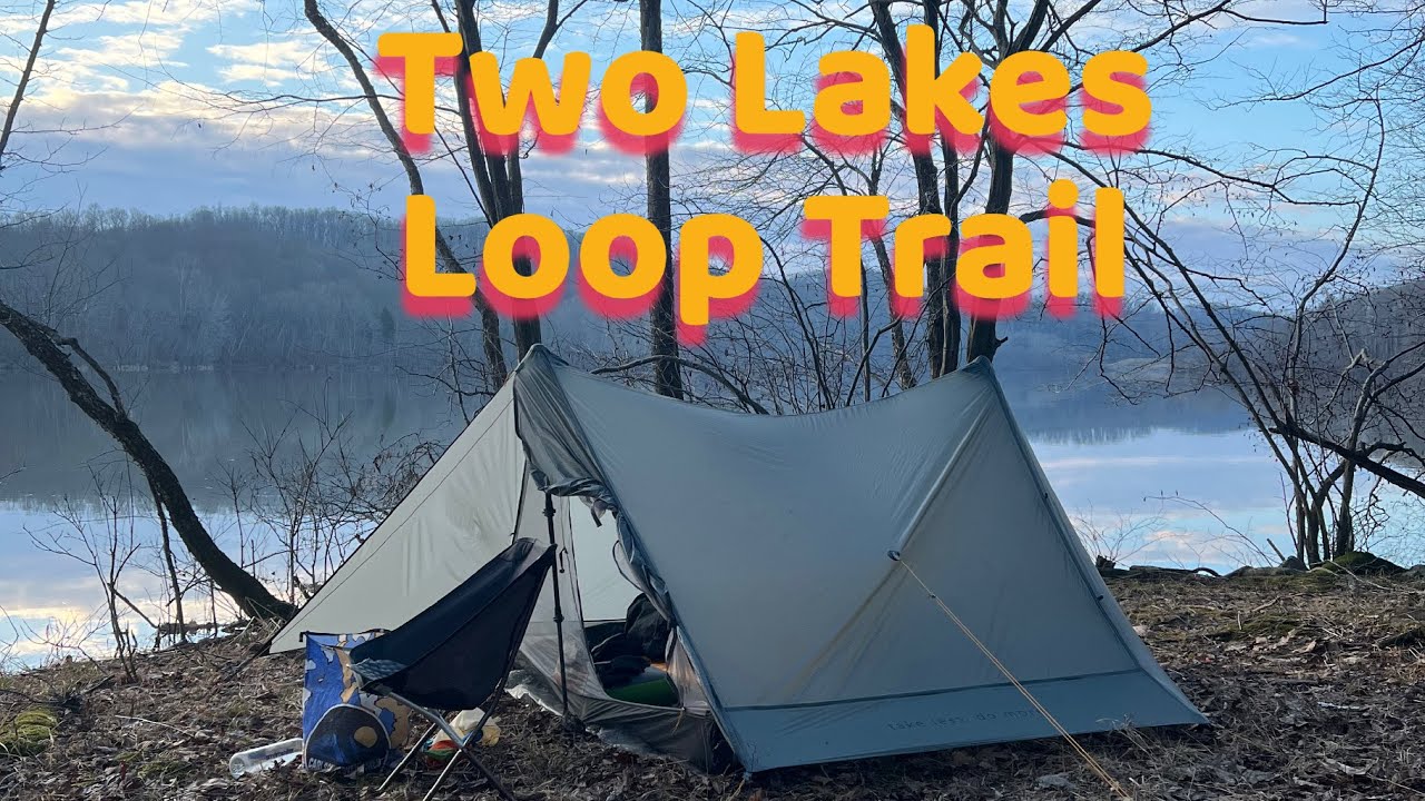 Two lakes loop trail. Overnight backpacking trip in the Hoosier ...