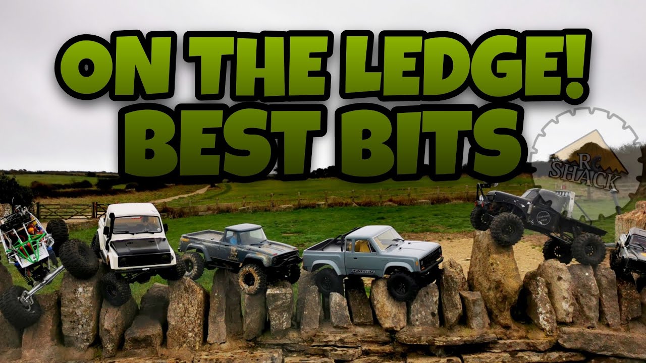 RC Shack // RC Crawling Dancing Ledge 6 Rigs #HappyRCBrothers - 4 On THE LEDGE (BEST BITS) - YouTube