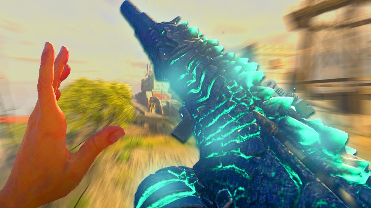 The *NEW* "BREATH OF GODZILLA" Assault Rifle In WARZONE!! - YouTube