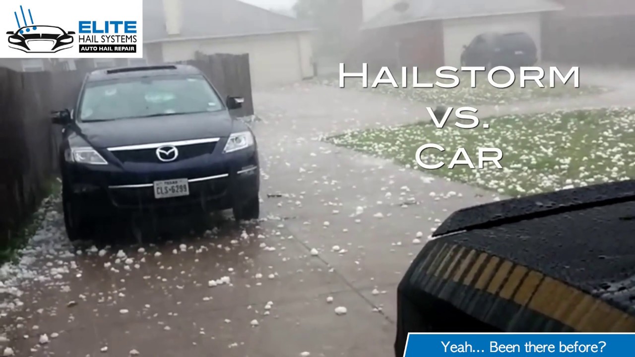 Scary as Hail - Elite PDR Auto Hail Damage Repair - YouTube