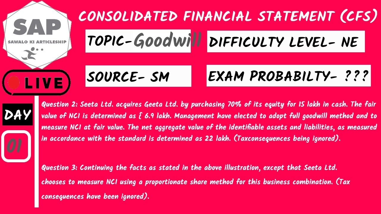 Consolidated Financial Statements Questions Answers Example 02 And 03 consolidated-financial-statements-questions-answers-example-02-and-03