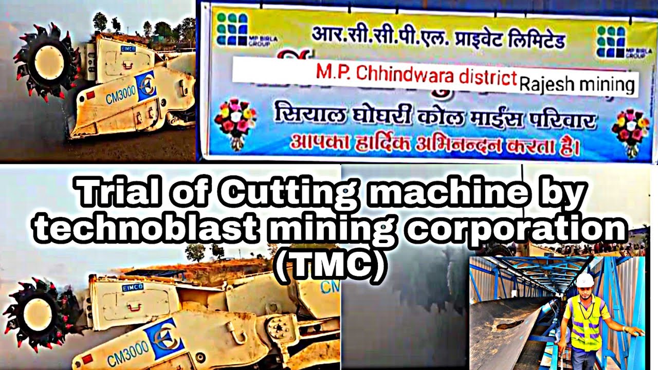 CM MACHINES //Trial of CM Machine by technoblast mining compilation ...