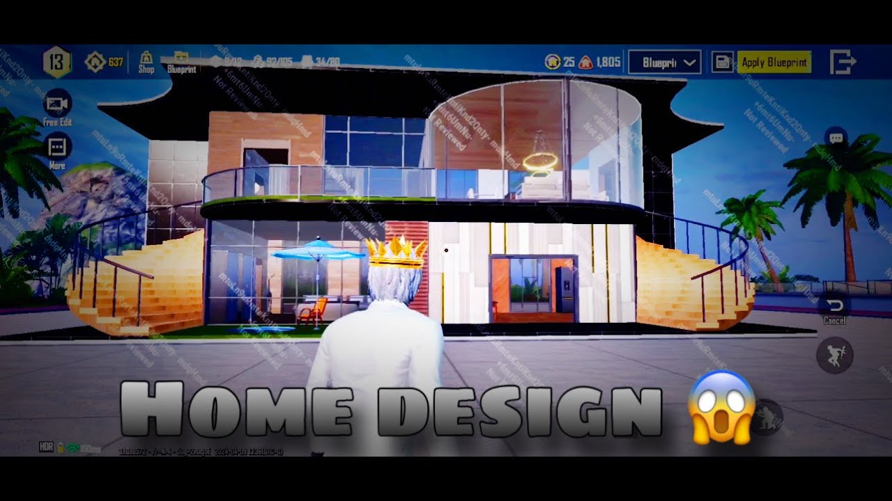 Pubg home design | pubg mobile home design 🥰🥰 - YouTube