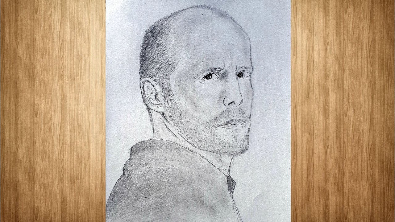 Jason Statham Drawing - YouTube